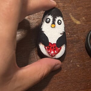 Handmade Painted Pebble Fox Pocket Hug Fox Totem Unique Gift - Etsy