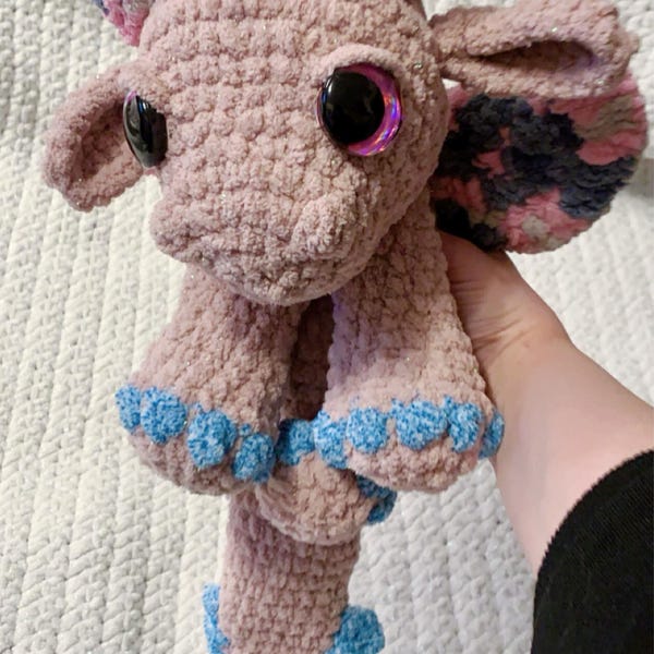 Cato the Dragon Snuggler/lovey Amigurumi Crochet Pattern - Etsy