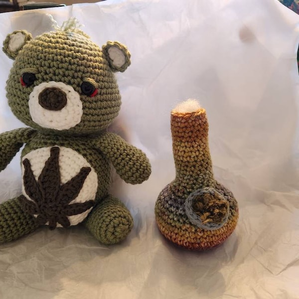 PDF PATTERN: Crochet Marijuana Leaf Pattern, Crochet Weed Leaf Pattern ...