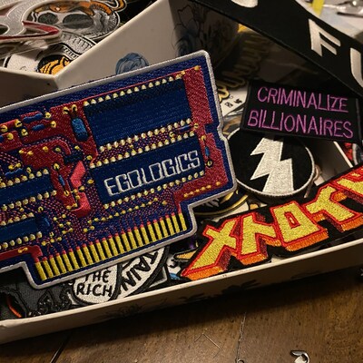 Asexual Pride Lips Patch - Etsy