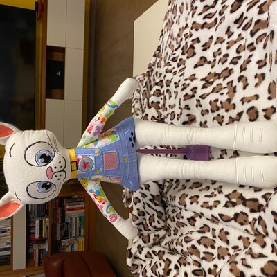 ITH in the Hoop Embroidery File Cat Big Eye Doll, Cute Kitty Girl ...