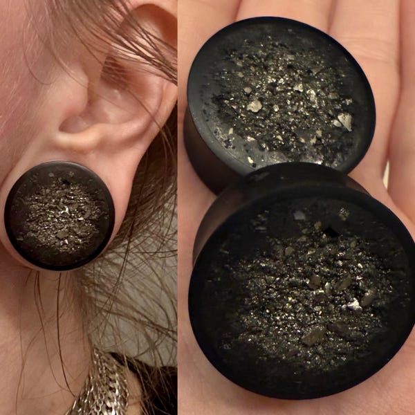 Ruby Gauge Plug Earrings, 10mm-65mm - Priced per Plug - Unique Custom ...