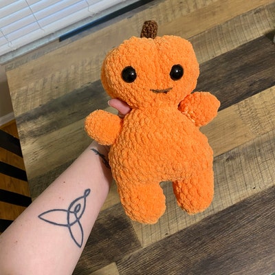Cheeky Pumpkin Head With Booty Crochet Pattern PDF - Etsy