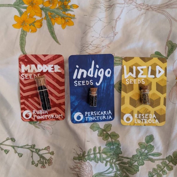 Weld Seeds : Yellow Natural Dye Plant - Etsy