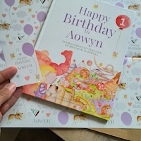 Personalised Happy Birthday Keepsake Book - Etsy UK