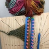 Loom Knitting Pattern Scarf Triangle Shawl Pattern EASY - Includes ...