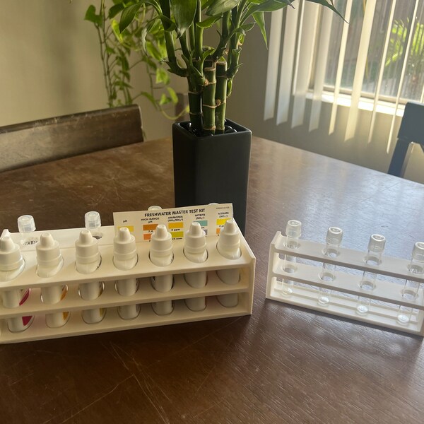 Gh, Kh, P04+ API Test Kit Holder and Dry Rack! || API Test Tube Holder ...