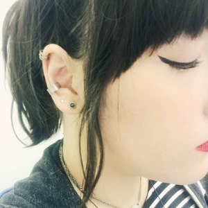 18g Beringed Custom Single Hoop or Nose Ring Primitive | Etsy