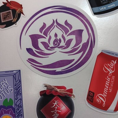 Sticker, the Untamed Qinghe Nie Clan Decal, Nie Brothers on Mo Dao Zu ...