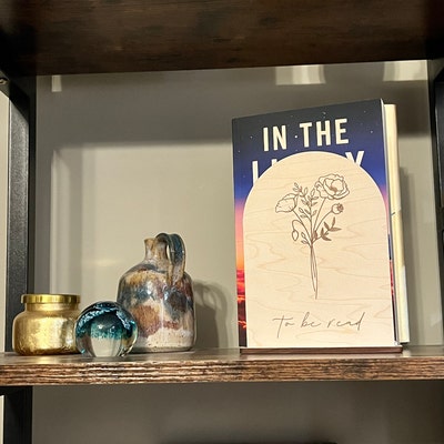 CUSTOM MESSAGE Book Stand Personalized Wooden Book Stand Book Mark Book ...