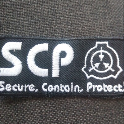SCP Slogan Patch - Etsy