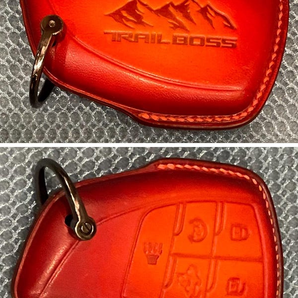 Mini Cooper 2022 2024 Handcrafted Leather Key Fob Cover for Clubman ...