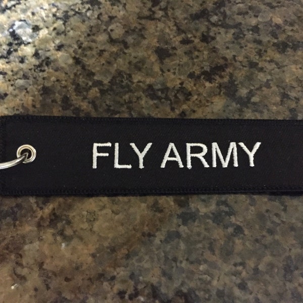 50 Custom Flight Key Chain, Flight Embroidery Key Chain, Embroidery ...