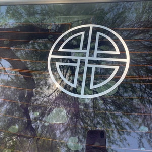 Rune Circle Odal Othala Rune Viking Norse Mythology Vinyl CAR | Etsy