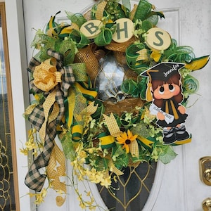 11X10 Bookworm School Wreath Metal Aluminum Sign 490 Wreath | Etsy