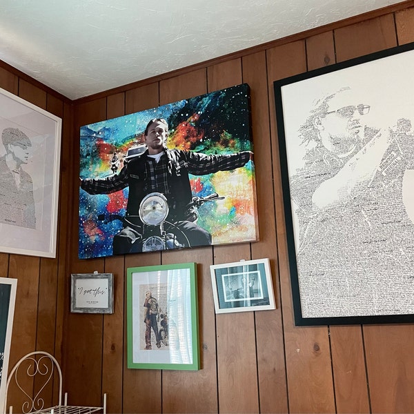 The Gaslight Anthem Handwritten Lyric Poster // 59 Sound Album Cover ...