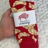 Pierogi Socks, Dyngus Day Socks, Buffalo NY, Polish Christmas Gift ...