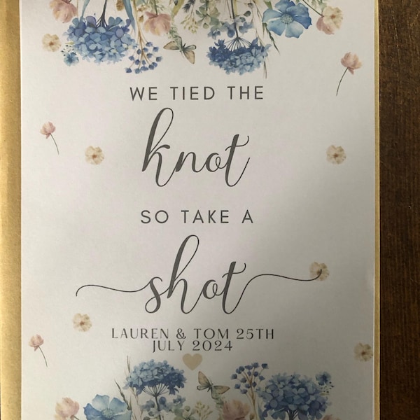 Editable No Shot No Entry Sign/ Greenery Floral Wedding No Shot No ...
