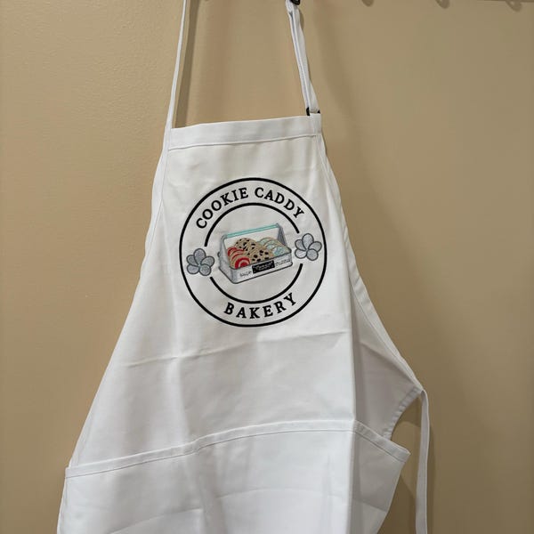 Custom Embroidered Logo Aprons: Restaurant, Cafe, Chef - Made in USA - Etsy