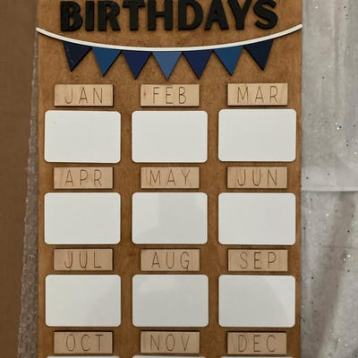 Classroom Birthday Chart Birthday Boards School Classroom - Etsy