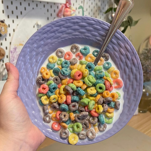 Hanging Faux Food Cereal Wall Art Decor Bespoke Lucky Charms Fruit ...
