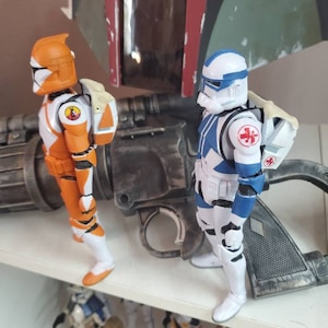 Phase 2 Commander Fox Doom Clone Trooper Realistic Head 1:12 | Etsy