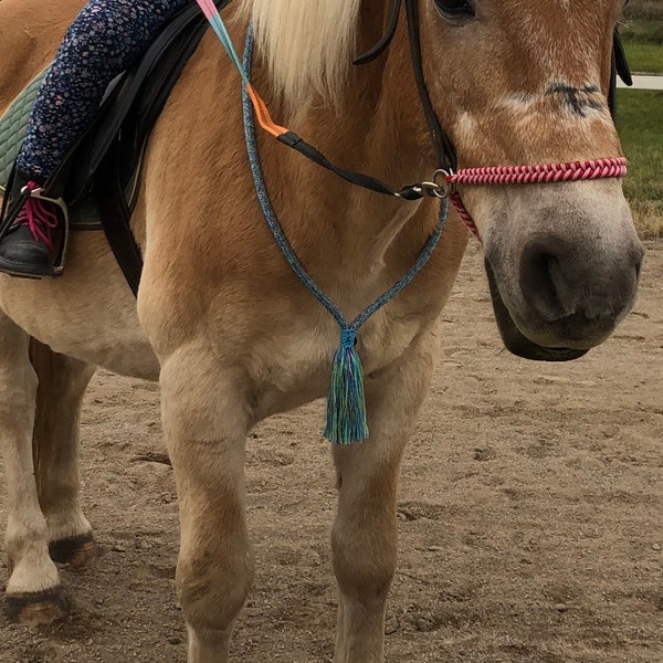 Rope Neckrope Camo Custom Made Tassel Cordeo Handmade Equestrian ...