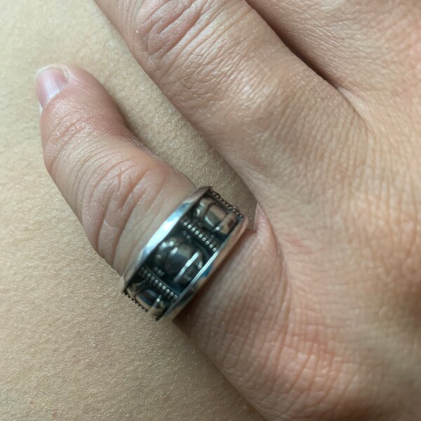 Gamer Wedding Ring, Geek Wedding Ring, Helmet Cyberpunk Ring ...