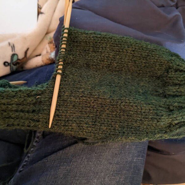 Beginner Sock Knitting Pattern PDF *full Video Tutorials Provided ...