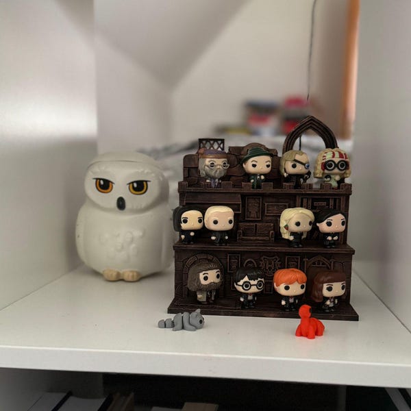 Funko Pop Box Locking Wall Shelf Box Display Funko Pop Stage Funko Pop ...