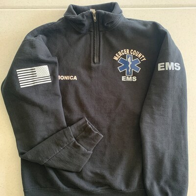 Personalized EMS EMT stars and Stripes With - Etsy