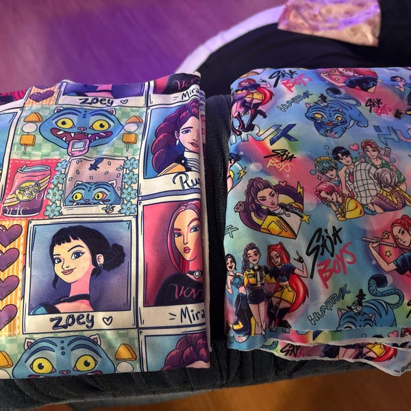 Anime Character Fabrics K Pop DBP Fabric by the Yard | Double Brushed ...