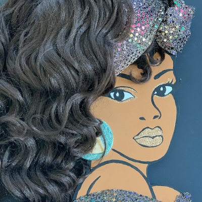 BULK BUY, Diva Scarf Wreath Rail, Afro Wreath, Diva Wood Blank, Door ...