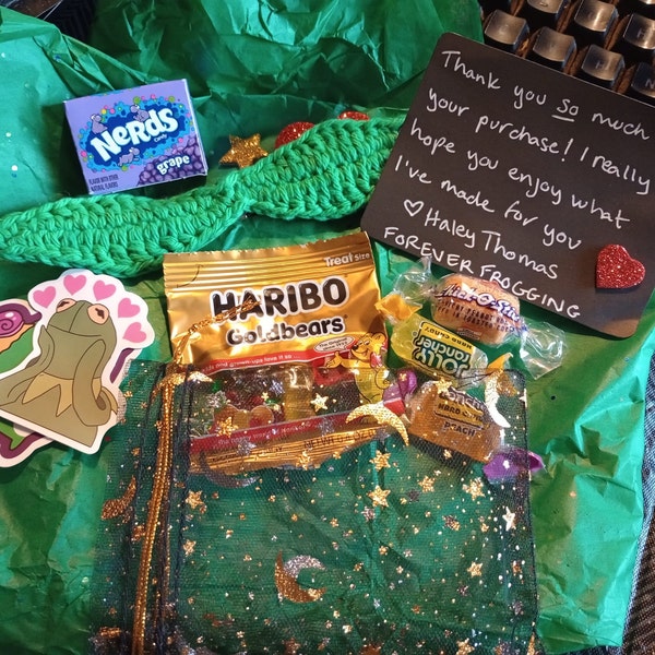 Crochet Bean Sprout Hair Accessory - Etsy