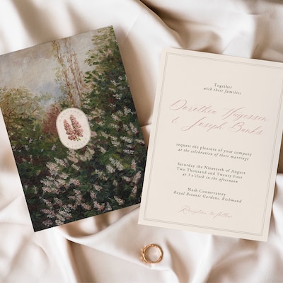 Double Menu Card Mockup Set, Boho Wedding Menu, Terracotta Wedding ...