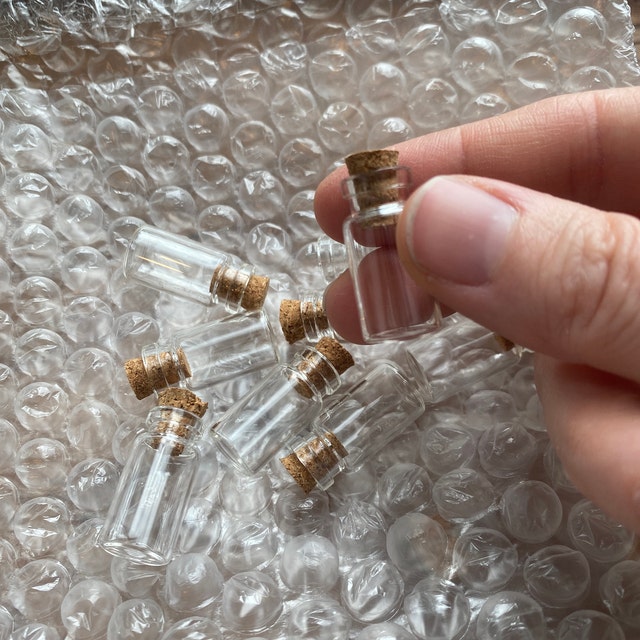 Buy Small Glass Bottles With Corks by BittyBottle on Etsy