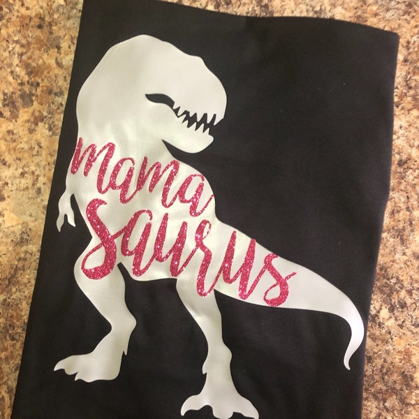 Mama Saurus Svg File DXF Silhouette Print Vinyl Cricut Cutting SVG T ...