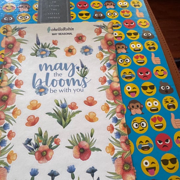 JUNE SEASONAL JOURNAL Sticker Sheets | Seasonal Collection | Planner ...