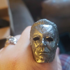 Chucky Horror Ring Halloween Ring IT Skullring Skull | Etsy