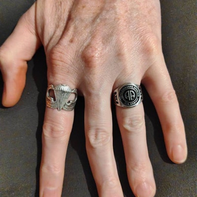 16TH Military Police Brigade Insignia Ring MP Service Ring Military ...