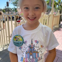 Birthday Girl Disney Castle Shirt Disney Birthday Shirt - Etsy