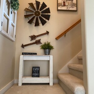 30 Rustic Half Windmill-Vintage Inspired Rusty Metal | Etsy