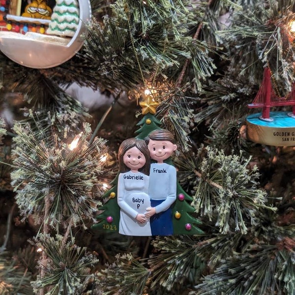 Personalized Brunette Female Baton Twirler Ornament Custom Christmas ...