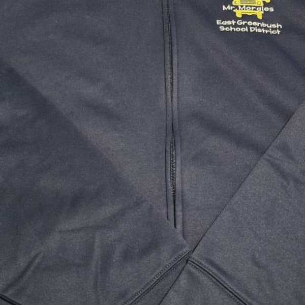 Personalized Gift for Male Bus Driver Full Zip Jacket or Pull Over ...