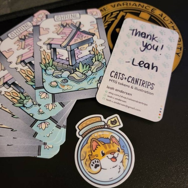 5 Shrine Tokens for Magic the Gathering - Etsy