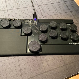 Trailmix by Granola Arcade Leverless Fightstick Game Controller for PC, Steam Deck, PS3/4 ...