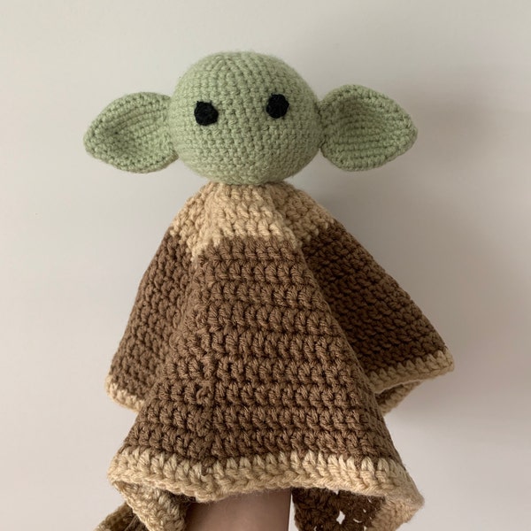 Crochet Baby Yoda Inspired Lovey Pattern: the Child Inspired Security ...