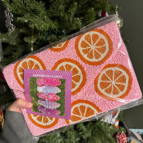 Preppy Coin Purse Beaded Bag Custom Purse Beaded Wallet Coin Pouch ...