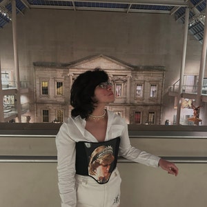 Handmade Underbust Corset Belt Vincent Van Gogh Self-portrait Series ...