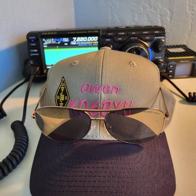 Ham Radio Name Badge With Callsign / Amateur Radio Custom Call Sign ...